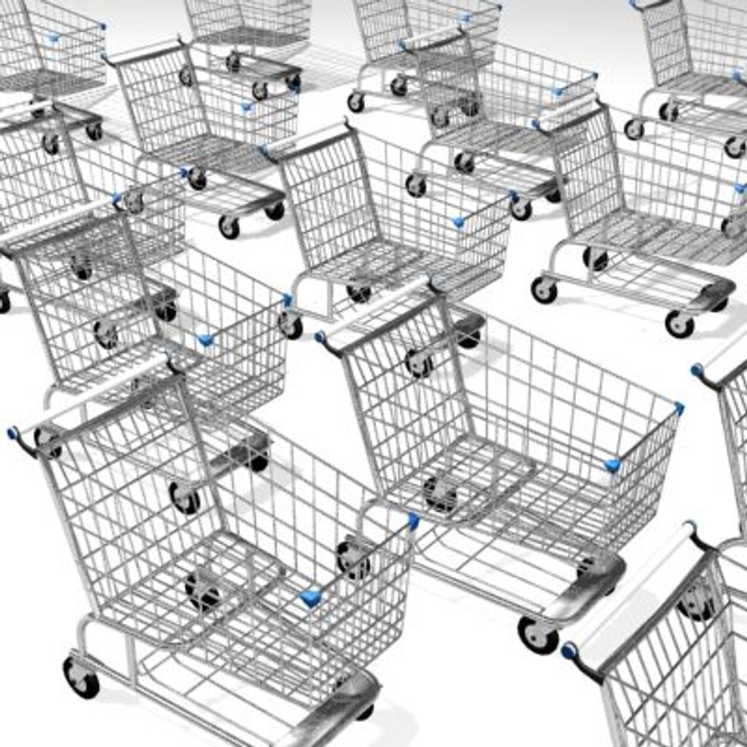 Optimized Shopping 3d Model