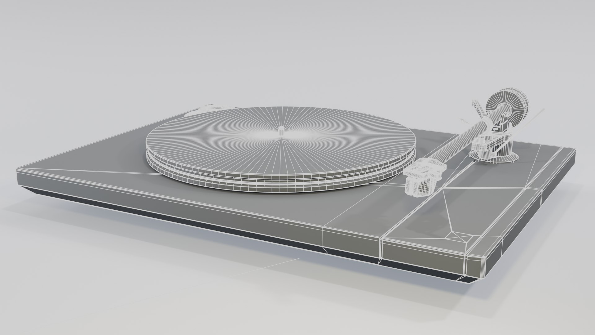 MoFi Electronics - StudioDeck Foundation Turntable 3D Model ...