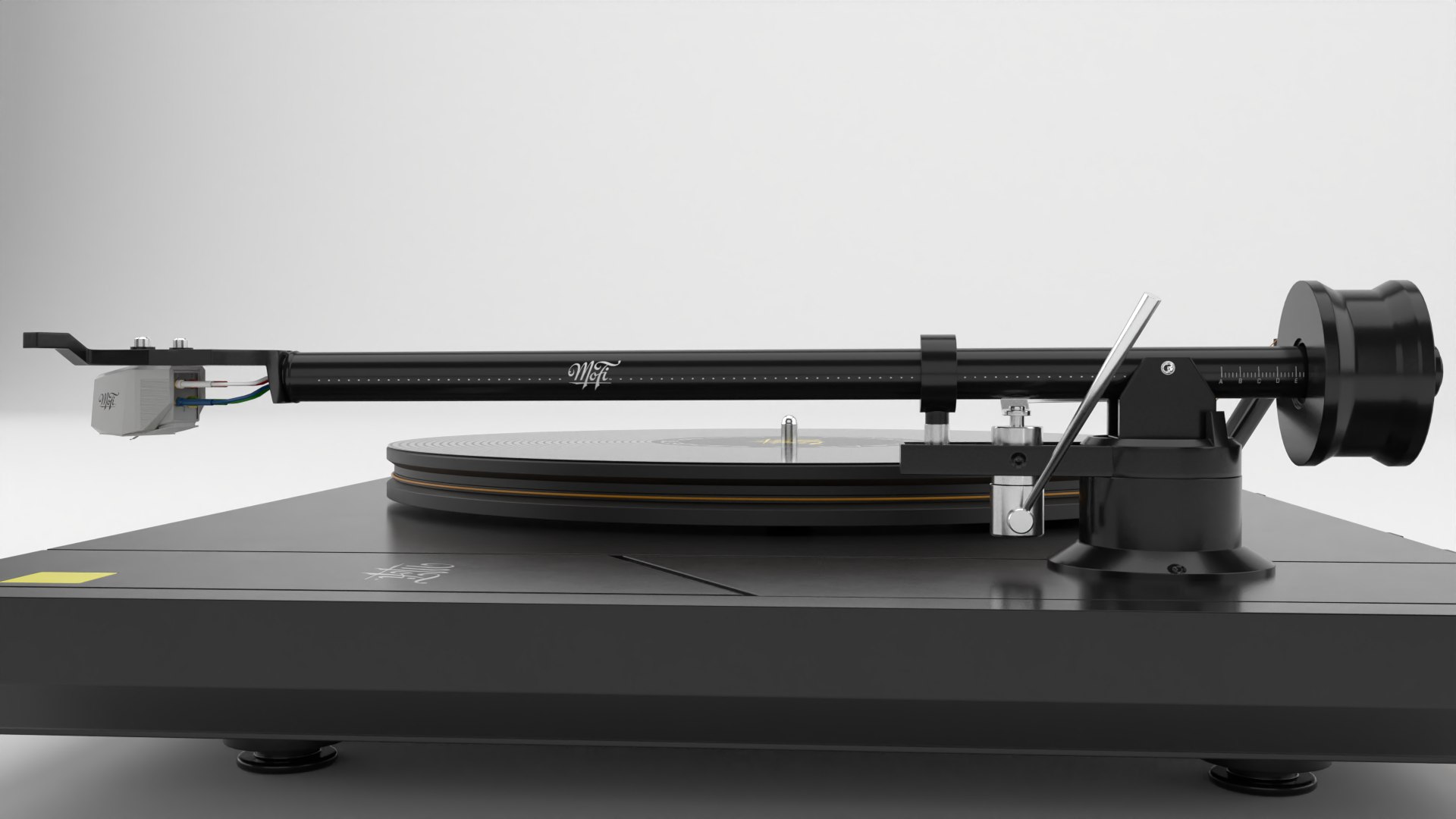 MoFi Electronics - StudioDeck Foundation Turntable 3D Model ...
