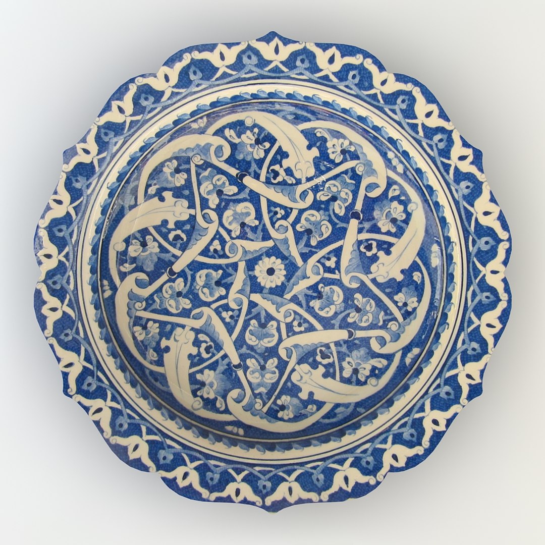 3d model traditional hand bowl