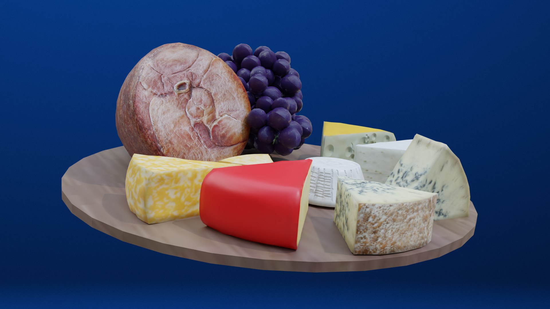 Cheese Board 3D - TurboSquid 1955554