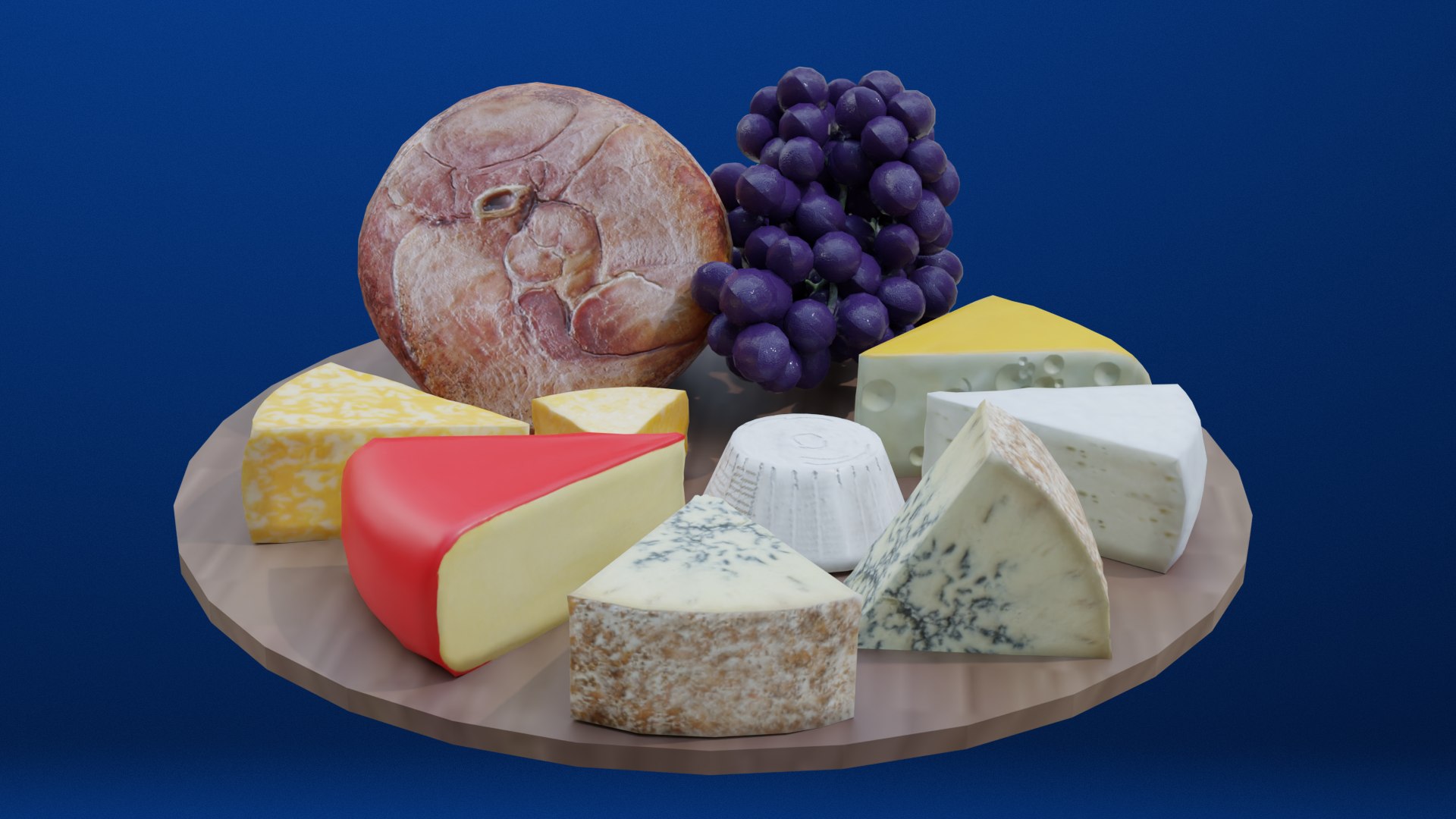 Cheese Board 3D - TurboSquid 1955554