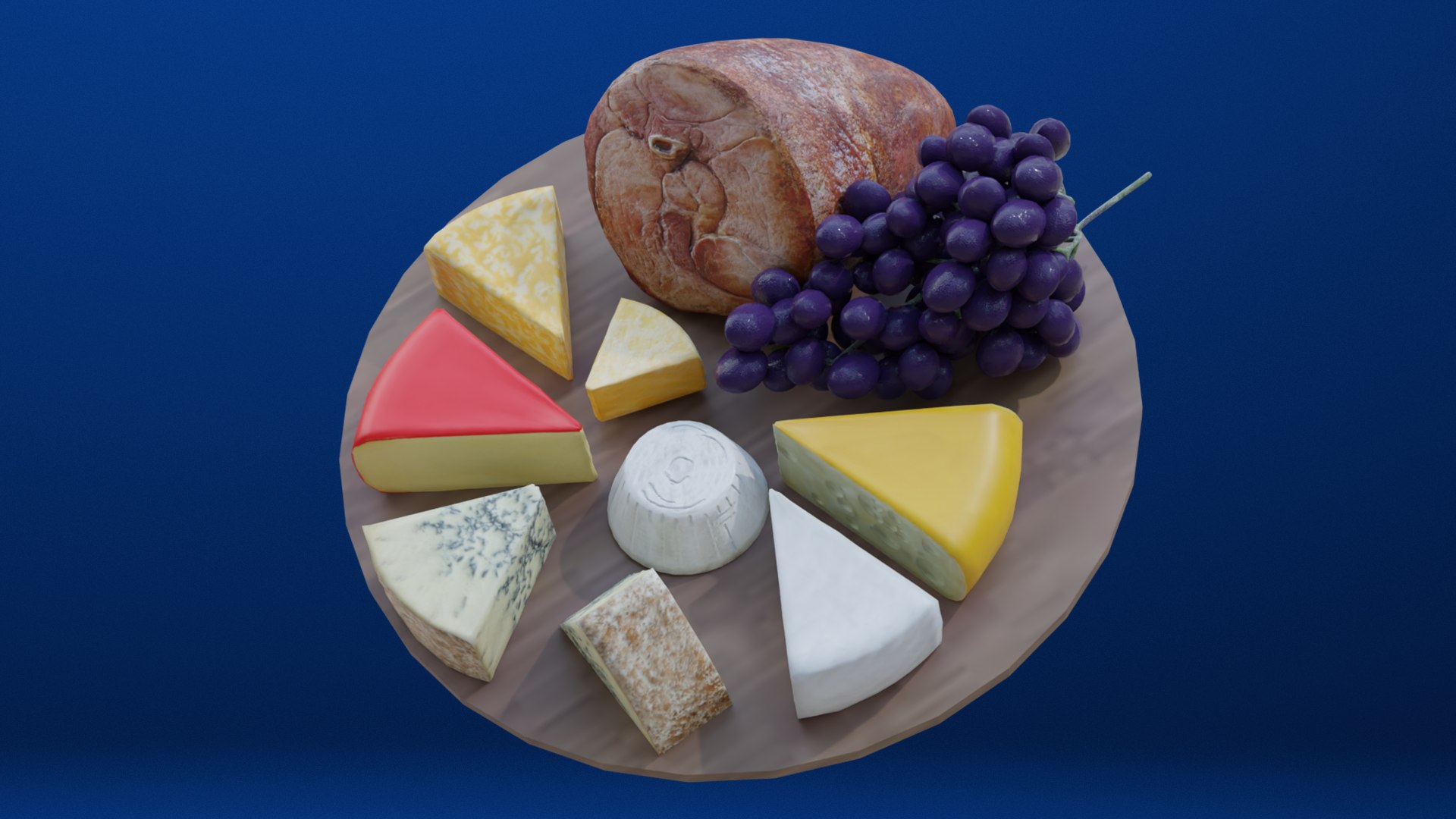Cheese Board 3D - TurboSquid 1955554