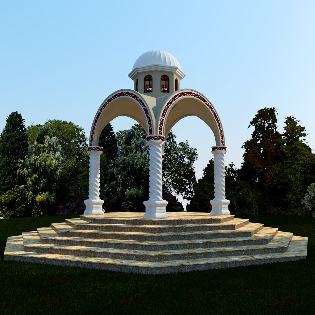 3d Model Cross Vault