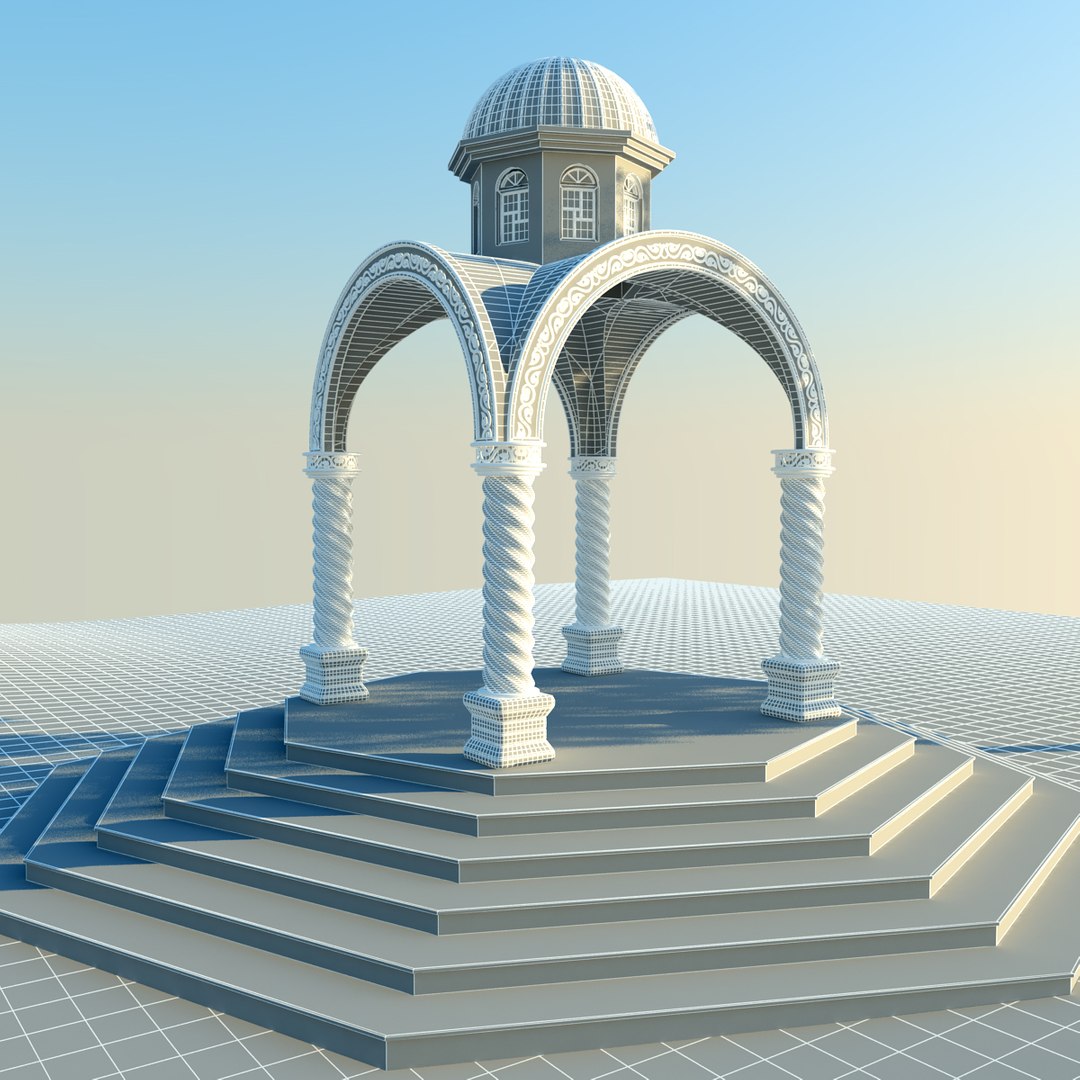 3d Model Cross Vault