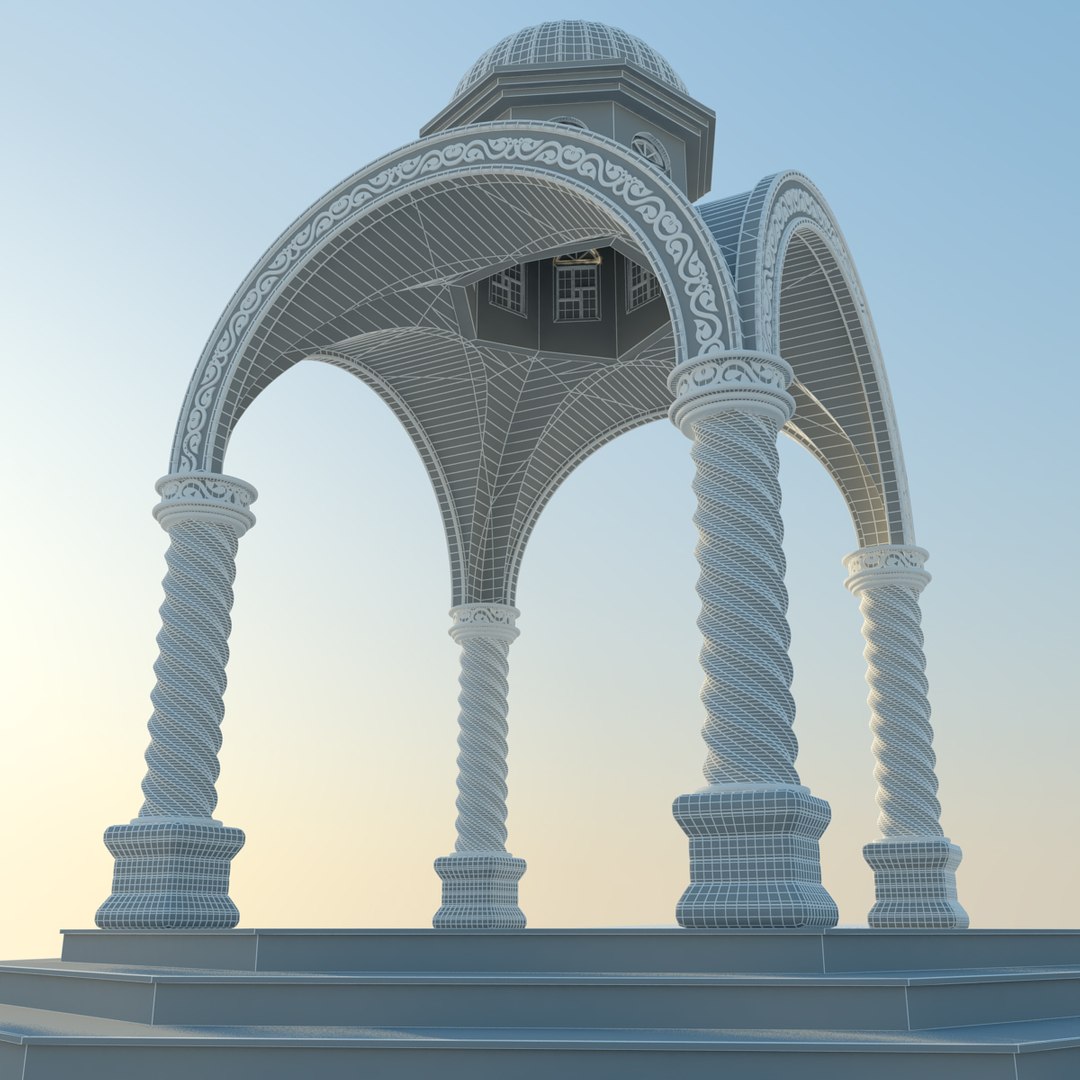 3d Model Cross Vault