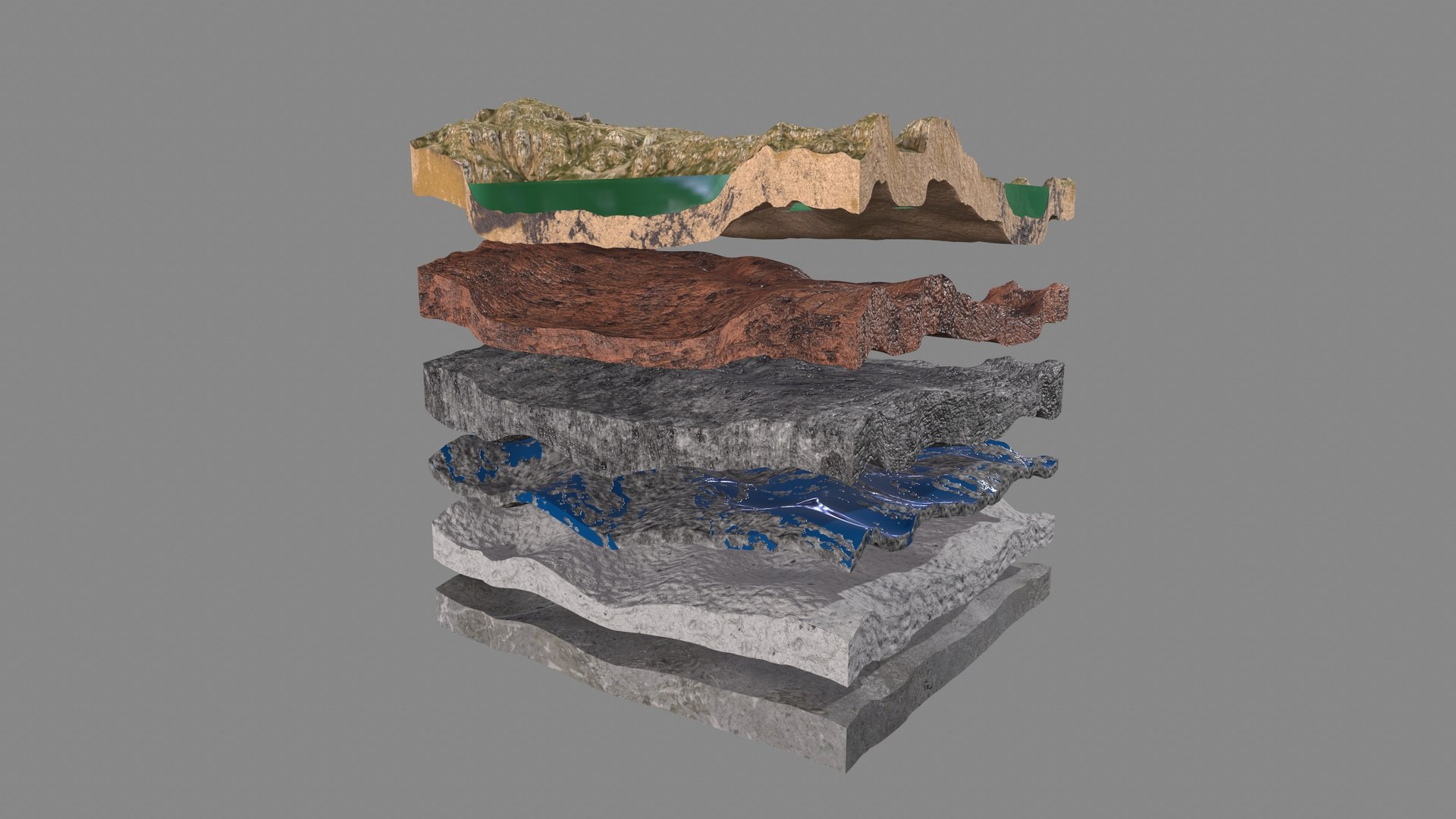 Mountain Structure 3D Model - TurboSquid 2177759