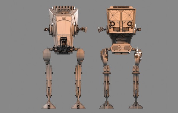 AT-ST Star Wars 3D model - TurboSquid 1875471