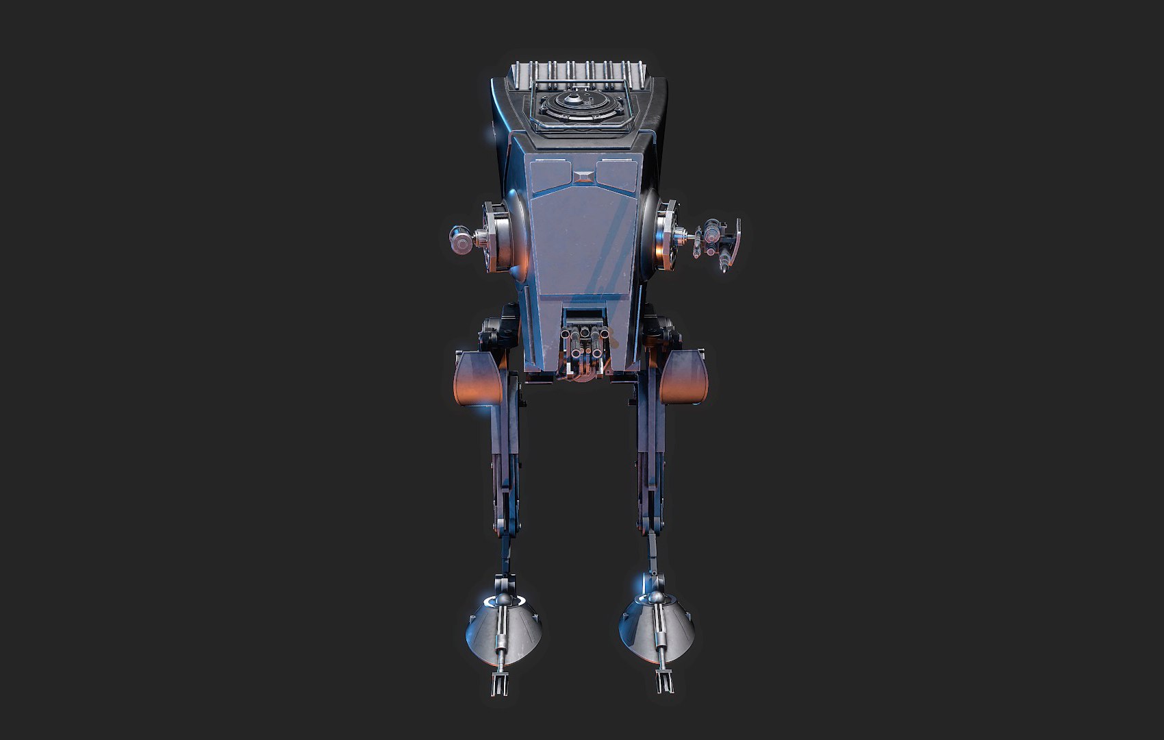 AT-ST Star Wars 3D Model - TurboSquid 1875471