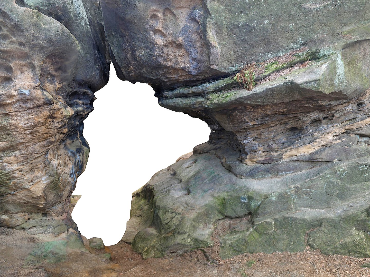 Giant Stone Boulder 16k 3d Obj