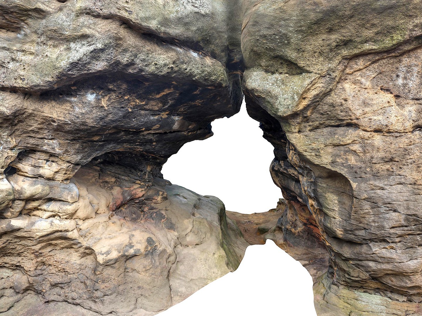 Giant Stone Boulder 16k 3d Obj