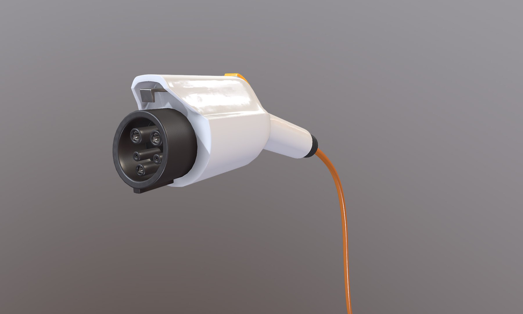 3D Electric Car Charging Plug Model - TurboSquid 1377990