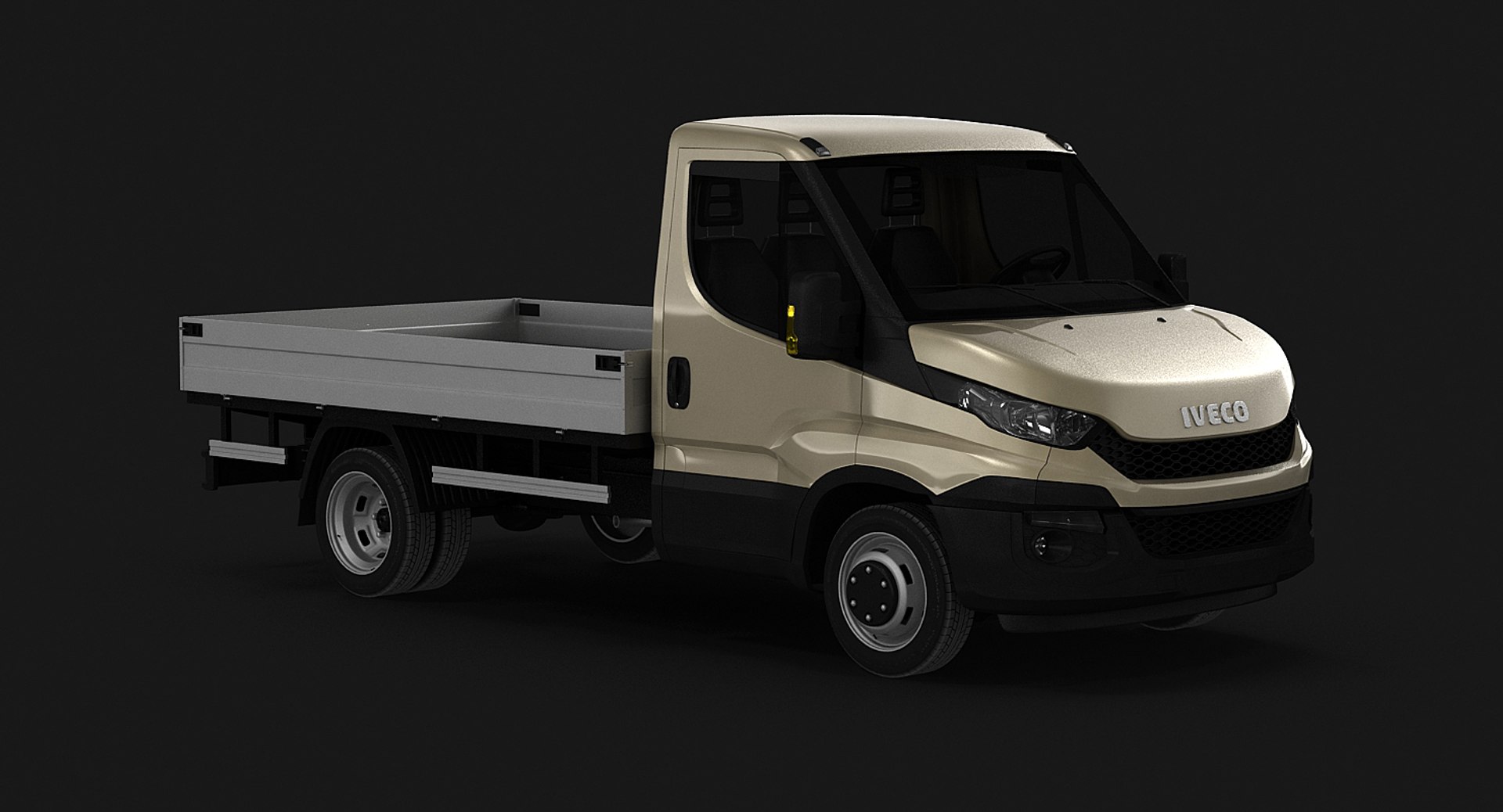 iveco daily pickup 2016 3d max