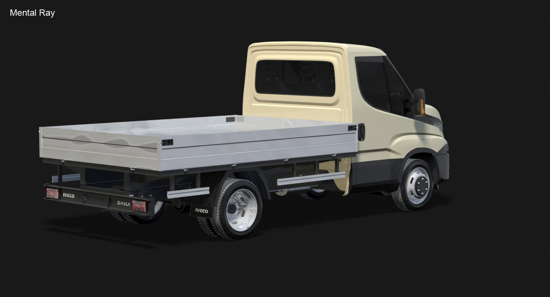 iveco daily pickup 2016 3d max