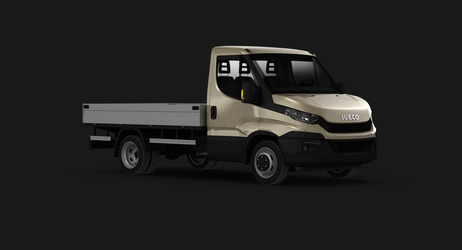 iveco daily pickup 2016 3d max