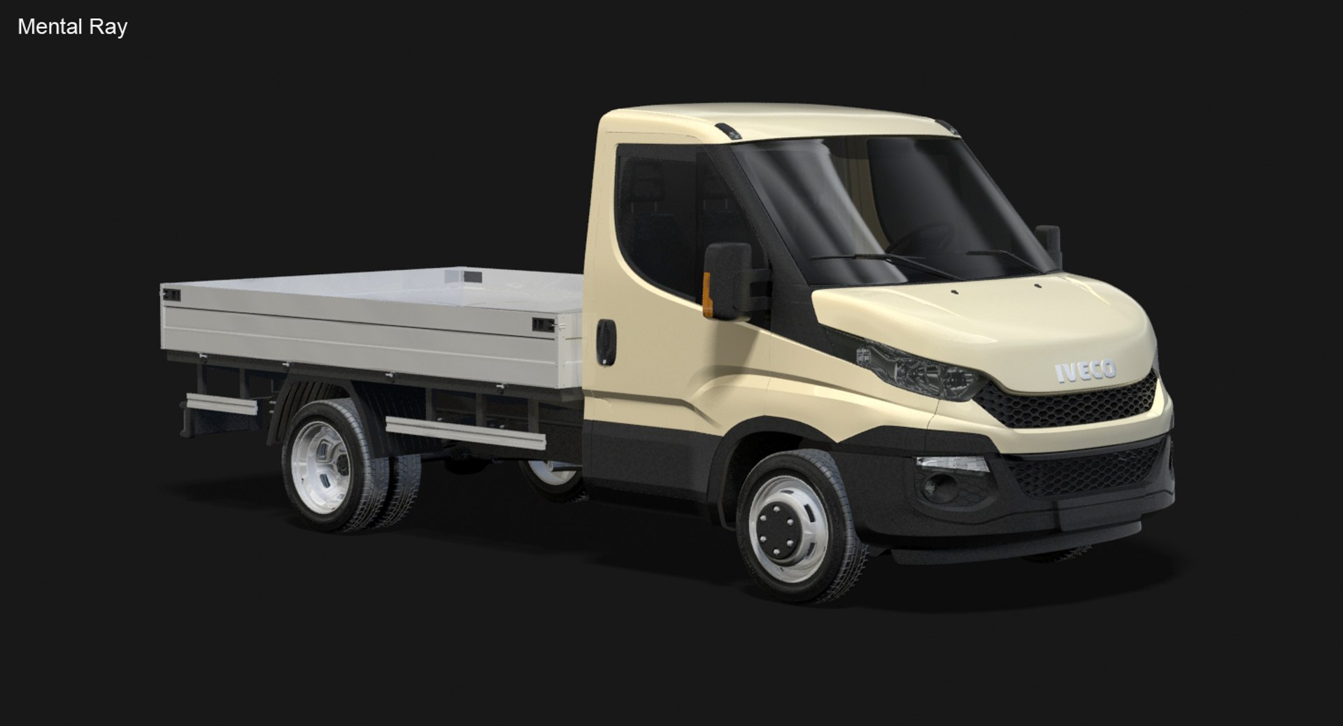 iveco daily pickup 2016 3d max