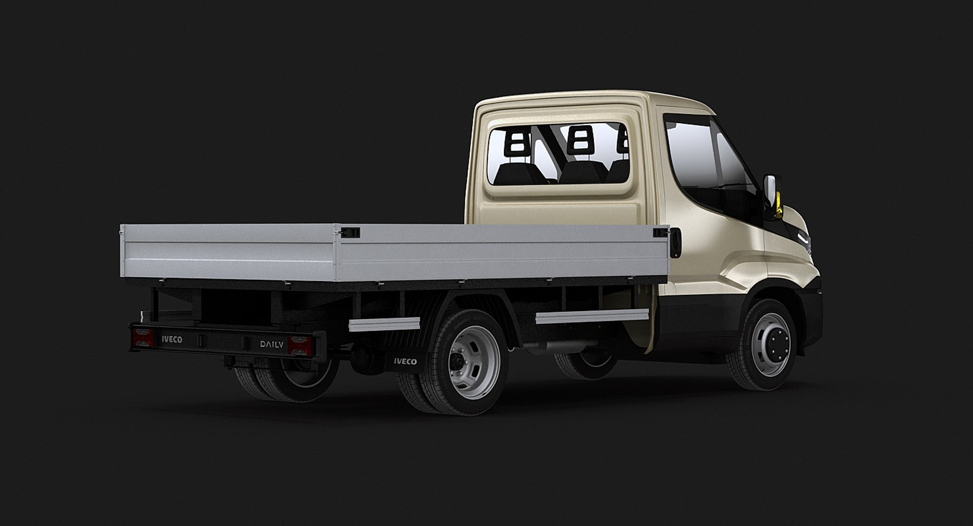 iveco daily pickup 2016 3d max