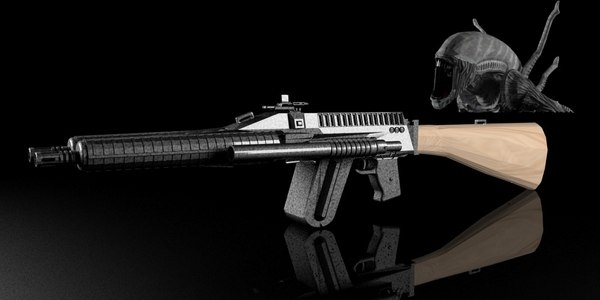 3dsmax gun