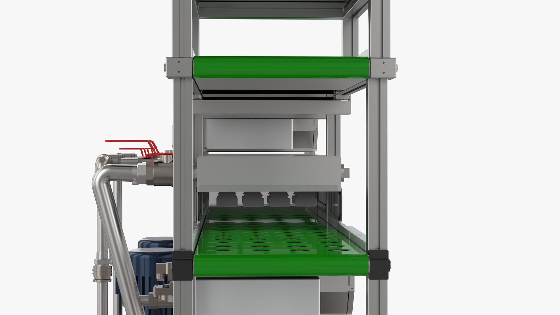 3D Automatic Hardware Cleaning And Conveying Machine - TurboSquid 2038328