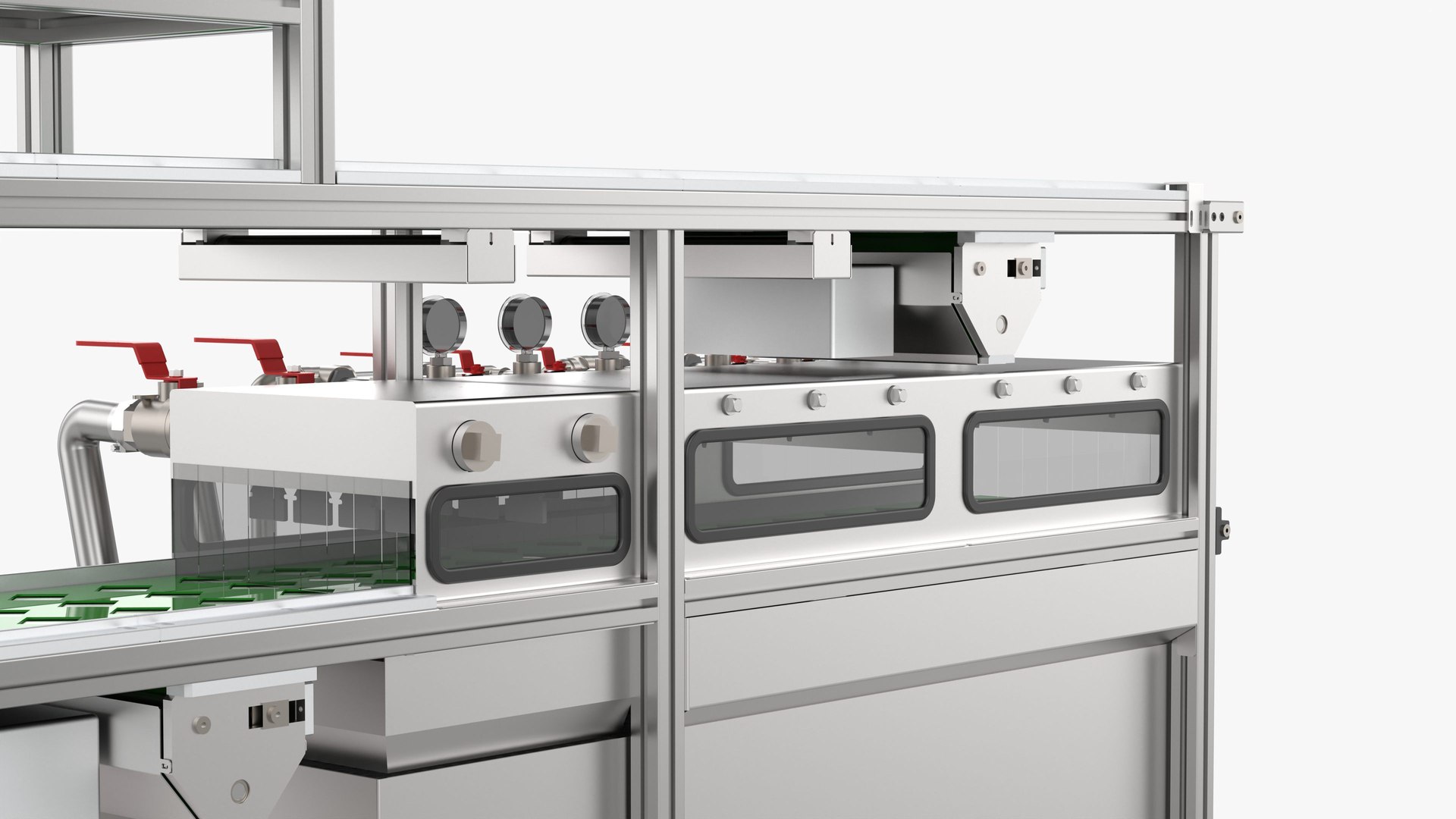 3D Automatic Hardware Cleaning And Conveying Machine - TurboSquid 2038328