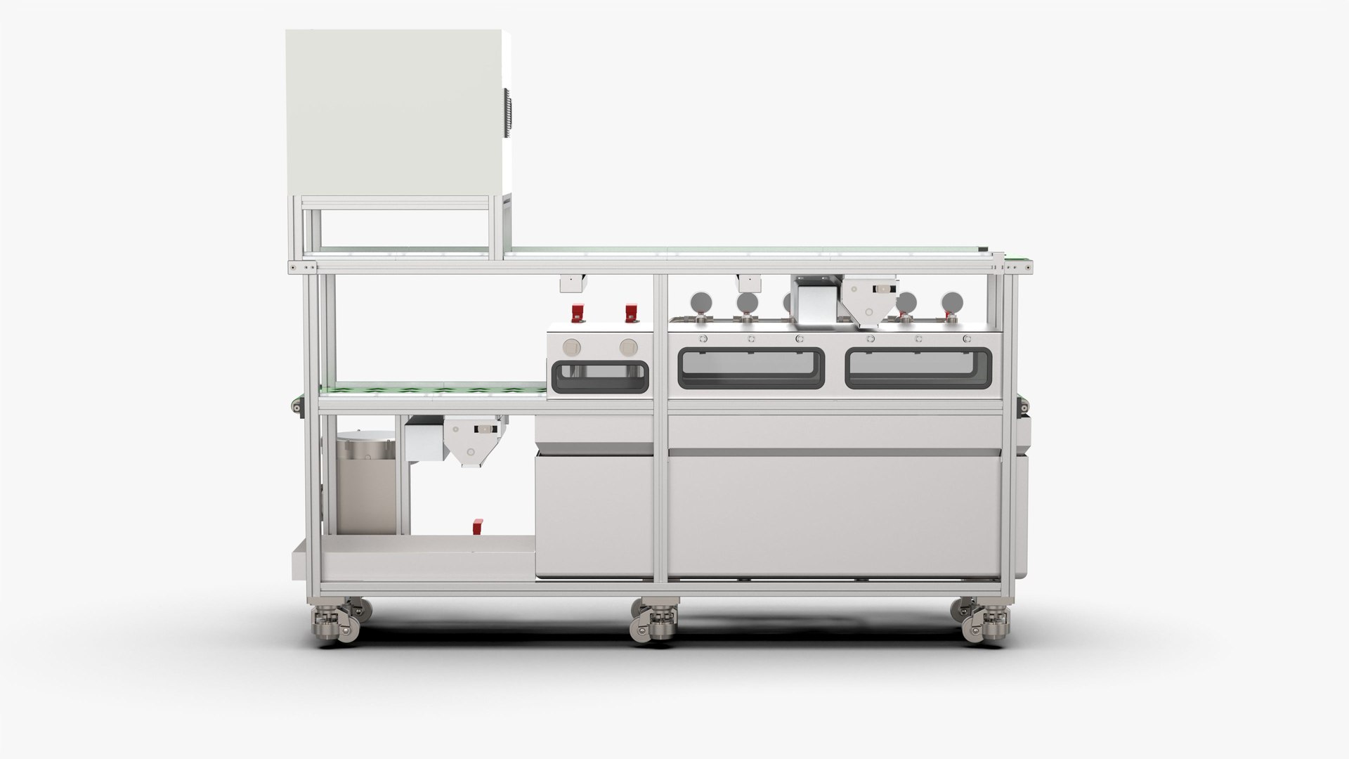 3D Automatic Hardware Cleaning And Conveying Machine - TurboSquid 2038328