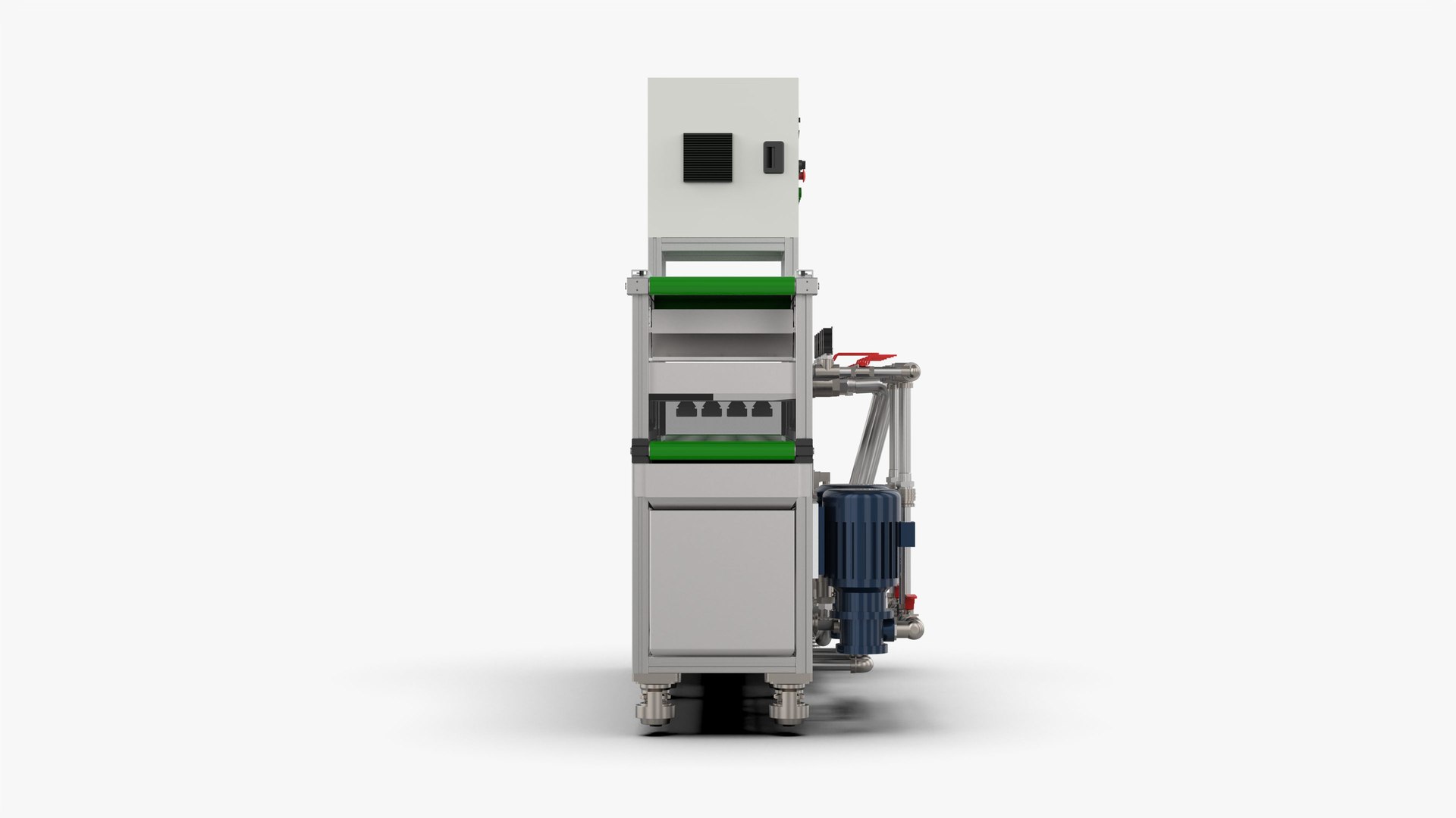 3D Automatic Hardware Cleaning And Conveying Machine - TurboSquid 2038328