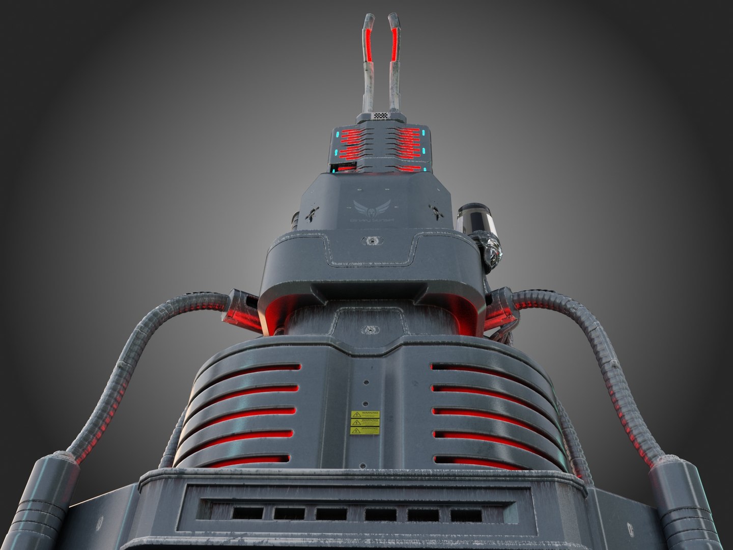 3d Enigine Reactor Model