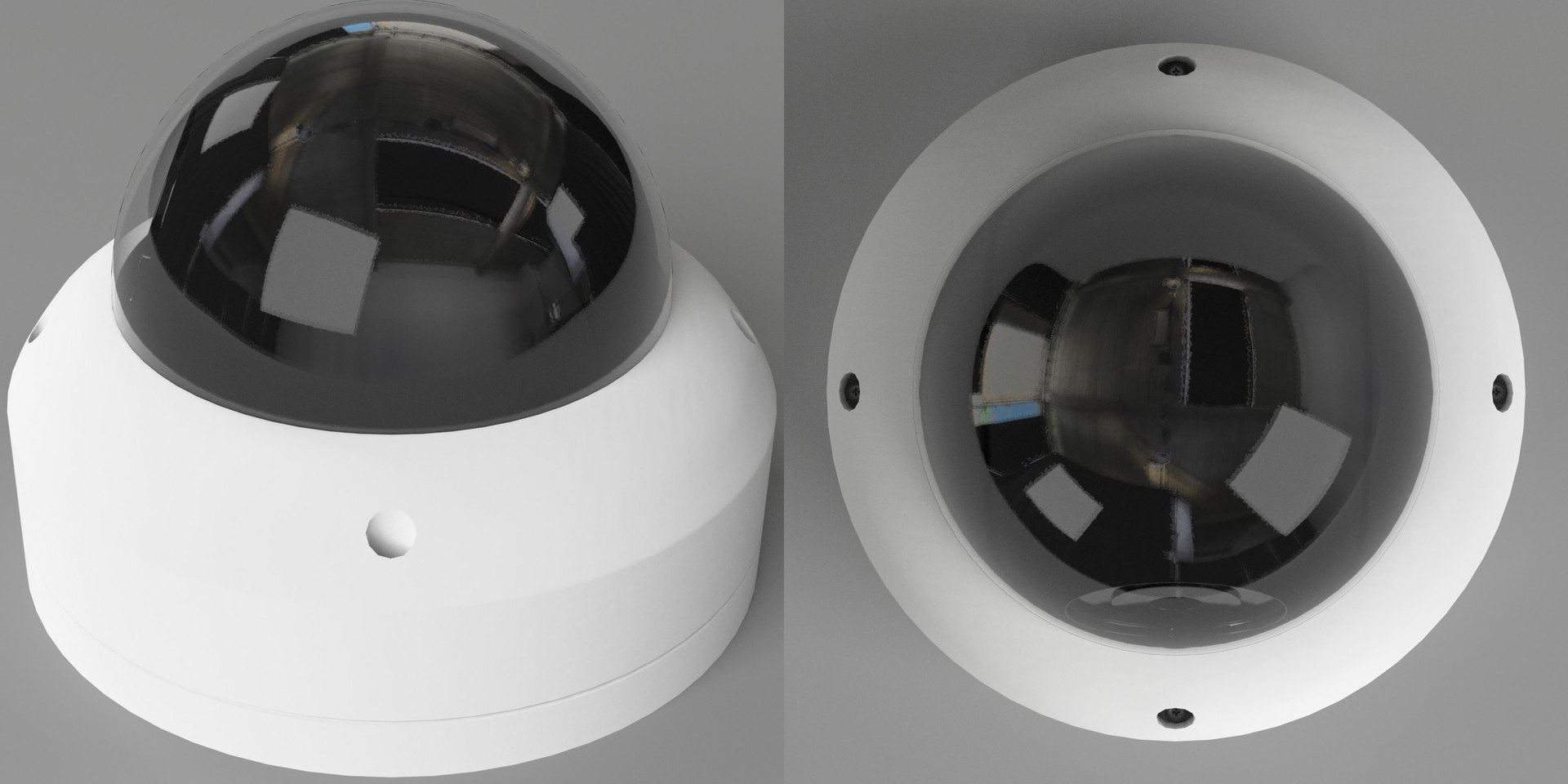 Dome Surveillance Camera 3D Model - TurboSquid 1417852