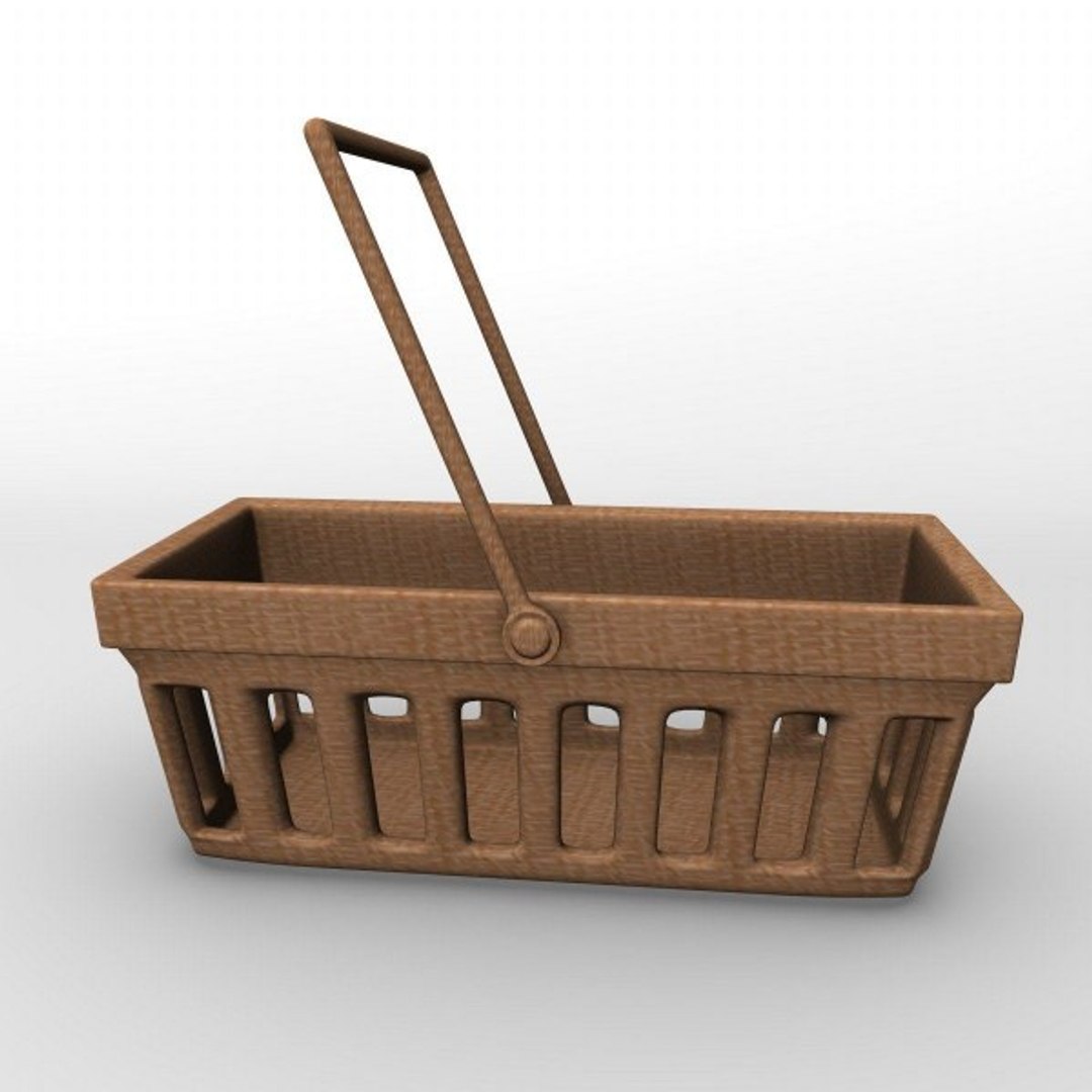 3d model basket