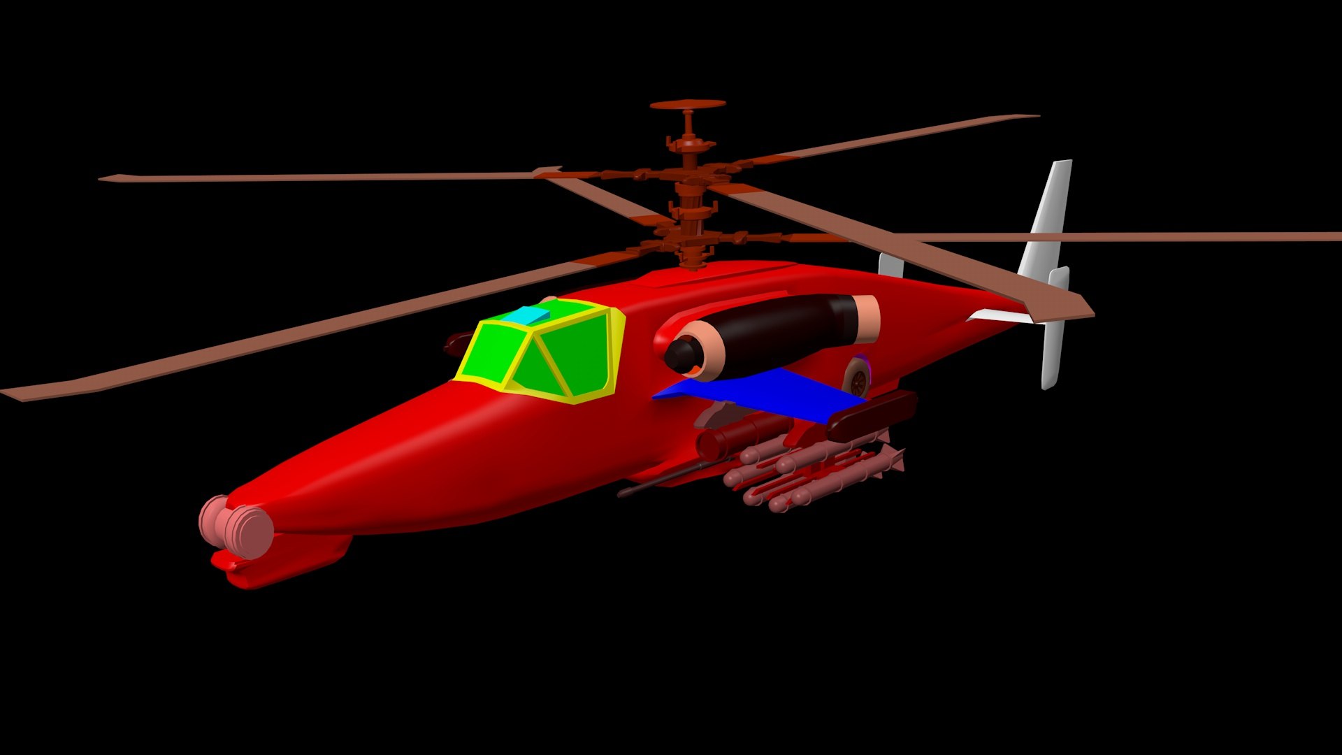 3D HOKUM HELICOPTER Model - TurboSquid 2085915