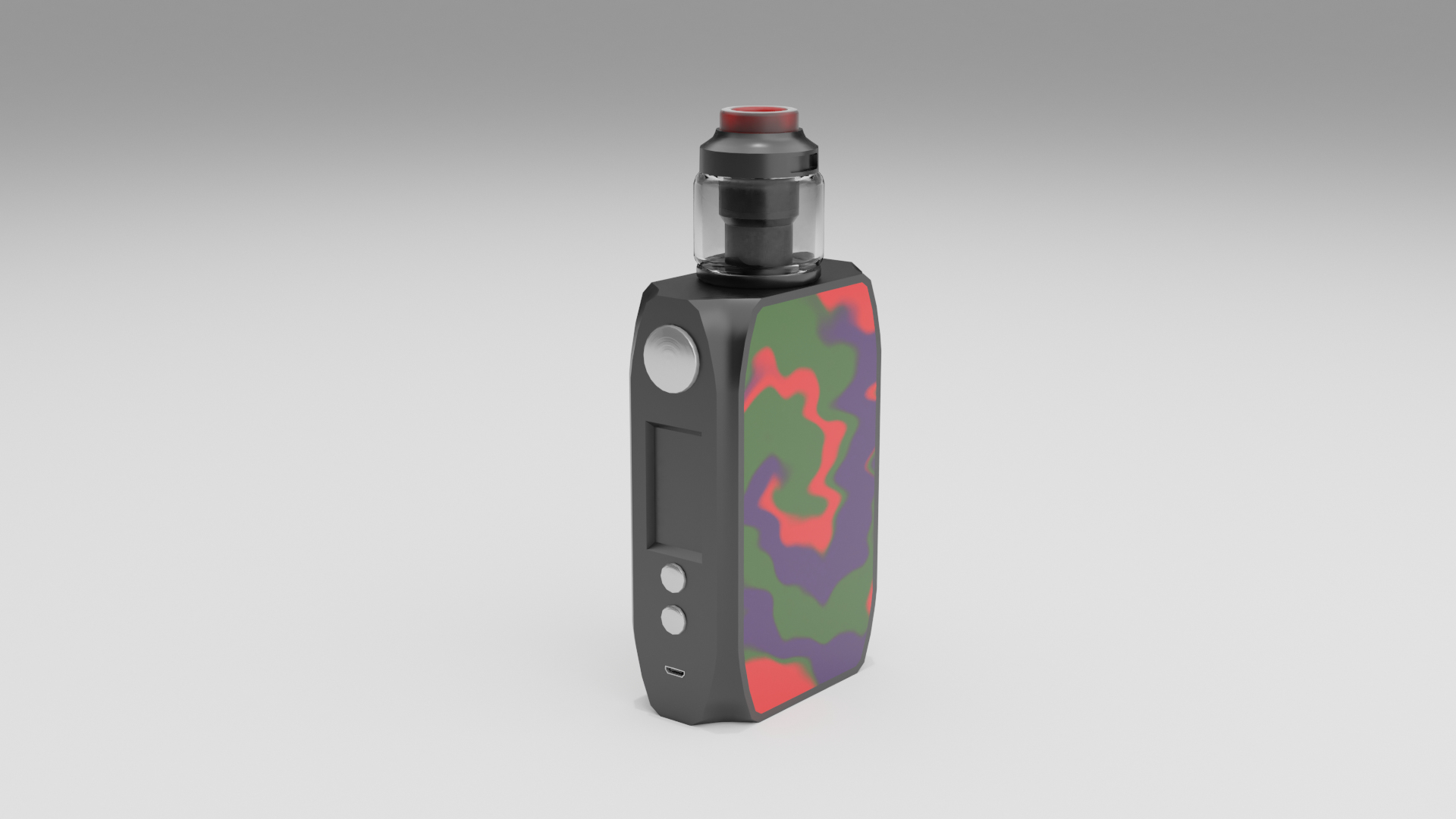 3D boxmod vape - TurboSquid 1705882