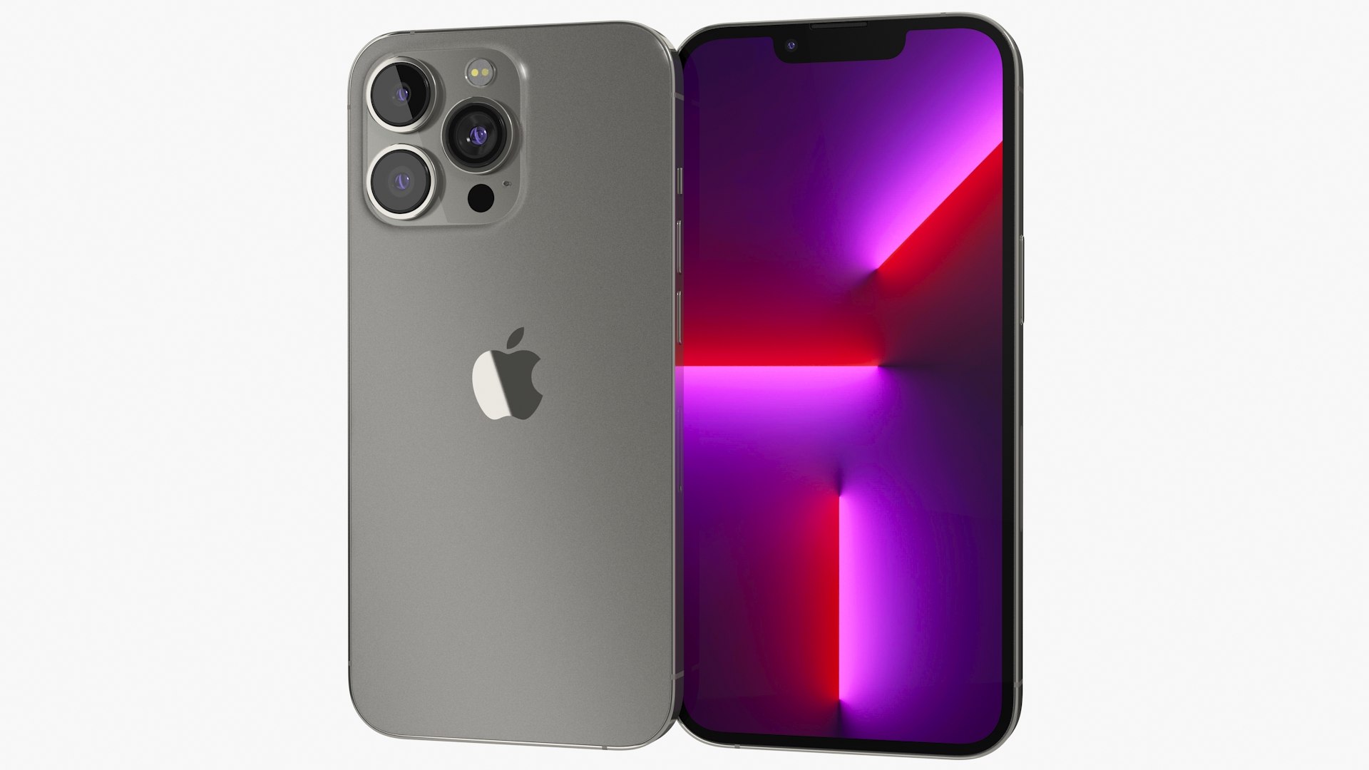 3D Apple iPhone 13 Pro Graphite - TurboSquid 1788563