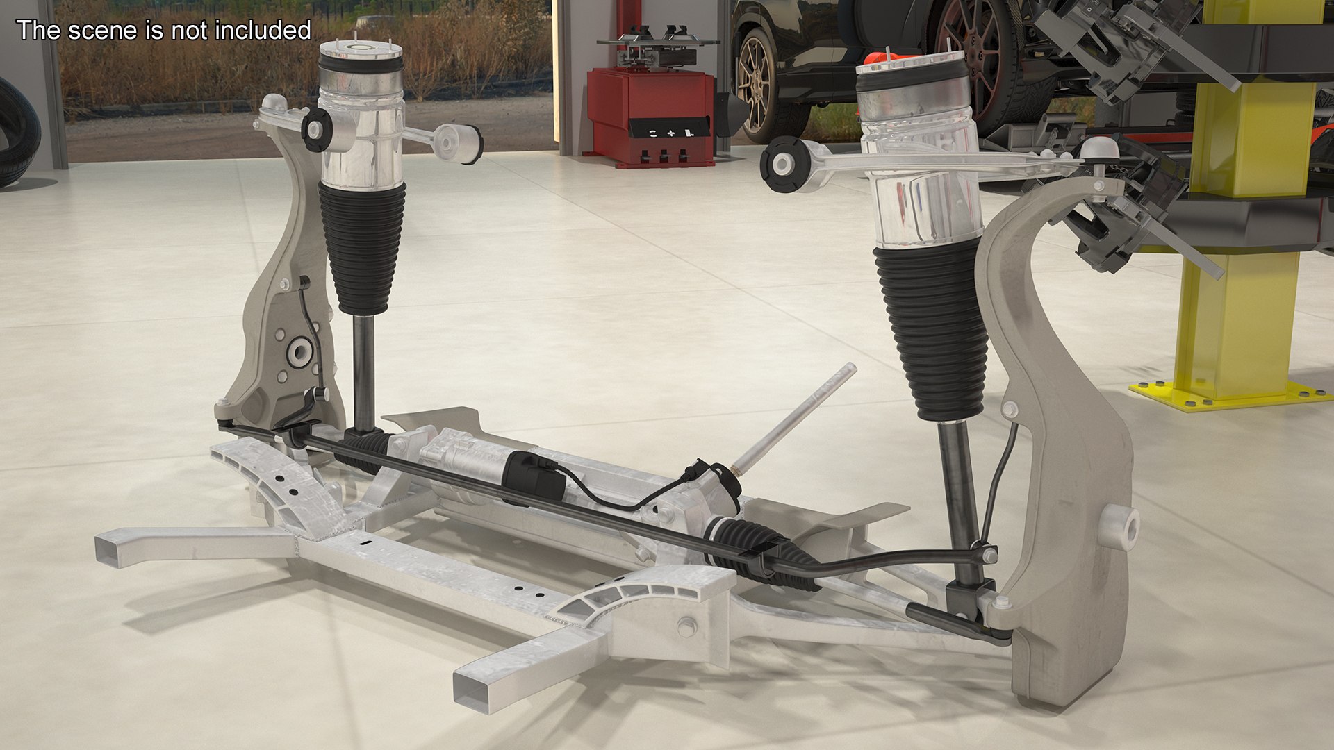 Sedan Front Suspension 3D - TurboSquid 2253844