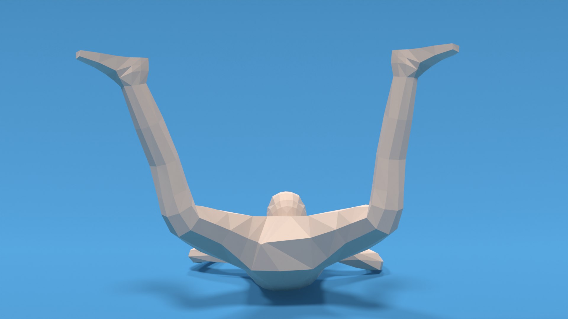 3D Low Poly Falling Kid - TurboSquid 1867631