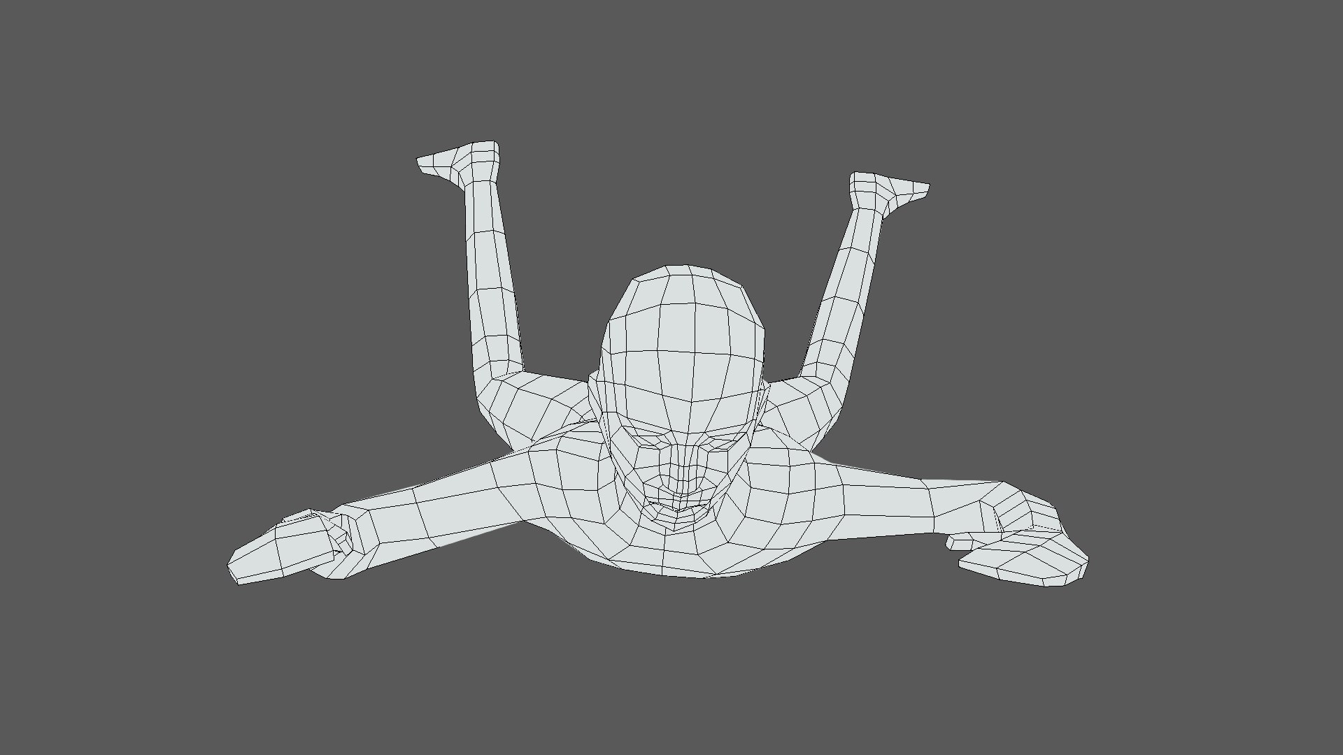 3D Low Poly Falling Kid - TurboSquid 1867631