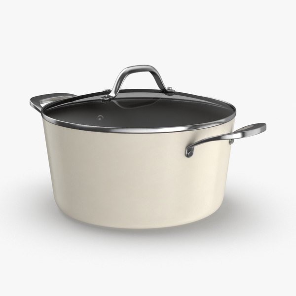 Contemporary-cookware---soup-pot 3D model - TurboSquid 1294161