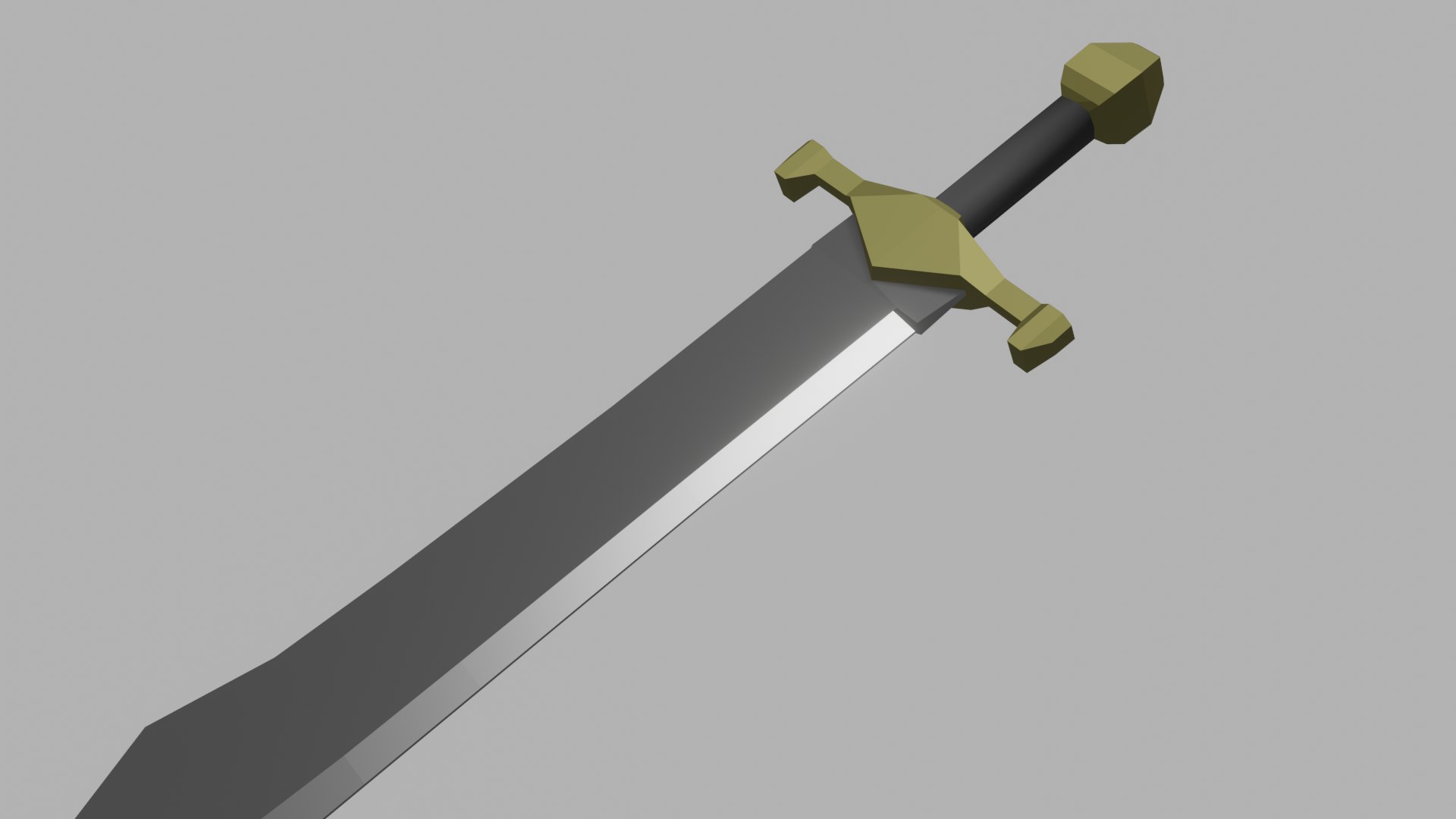 Scimitar Low-poly 3D - TurboSquid 1663863