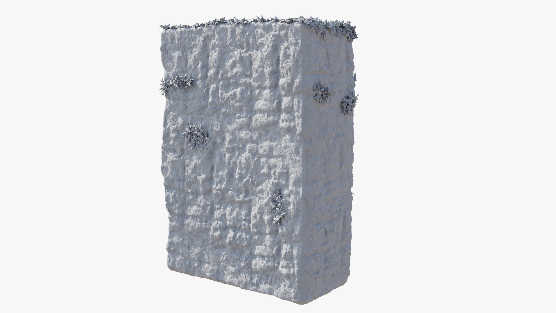 3D Rock Mossy Cliff Model - TurboSquid 2238794