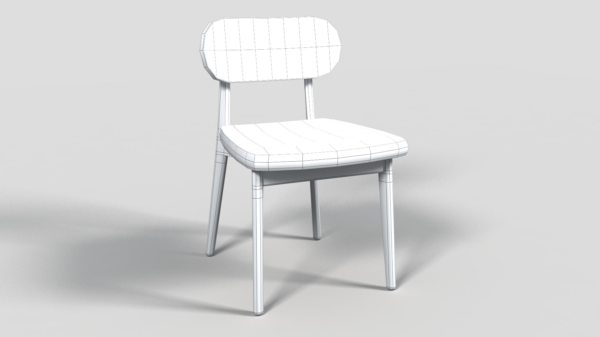 3D Dining Chair Model - TurboSquid 1508889