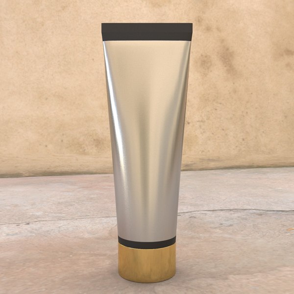 bottle cream 3d model