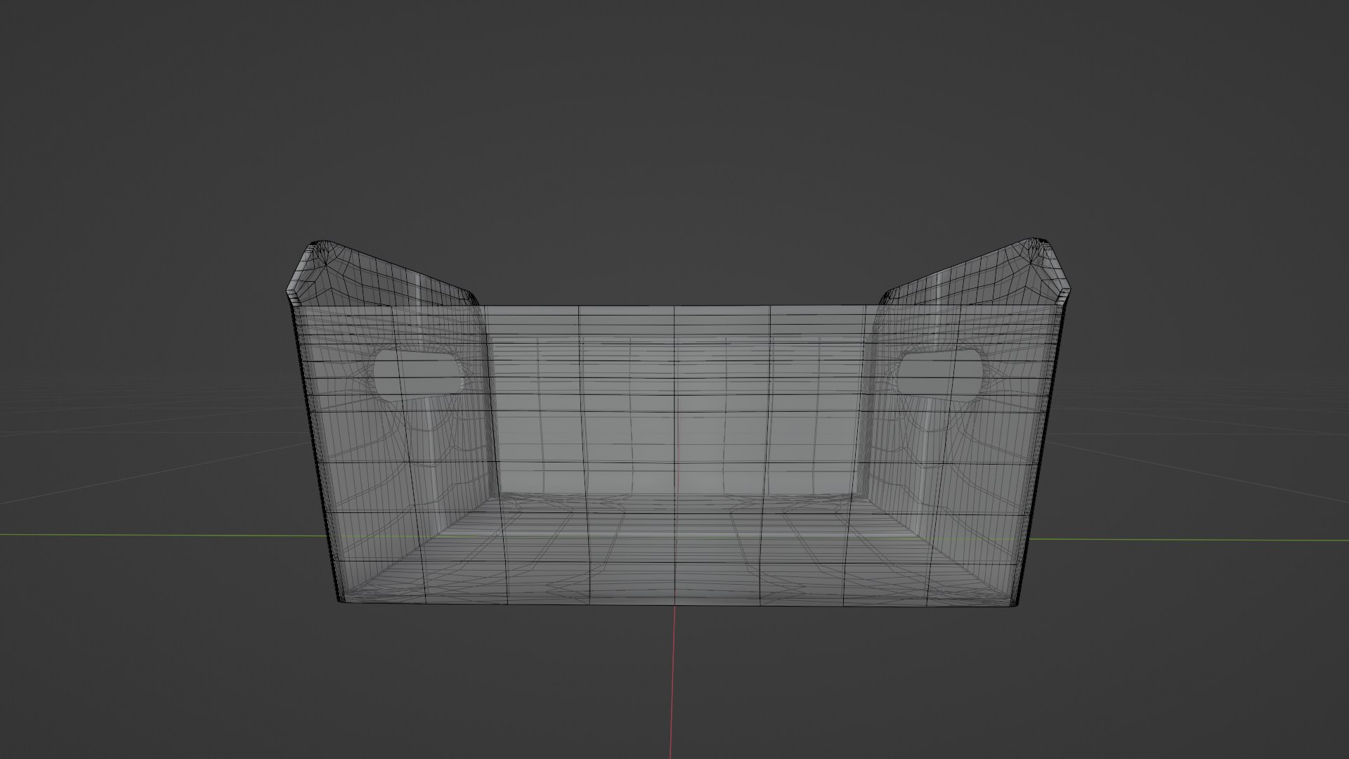 Decorative fabric storage tote 3D model - TurboSquid 2155600