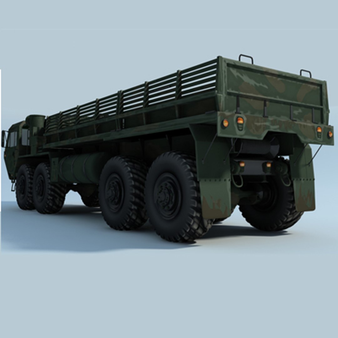 oshkosh hemmt m977 hemtt 3d model