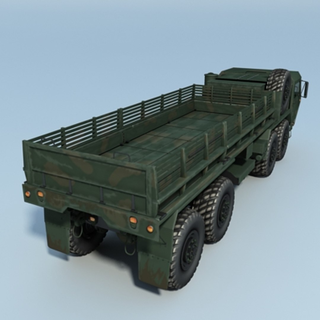 oshkosh hemmt m977 hemtt 3d model