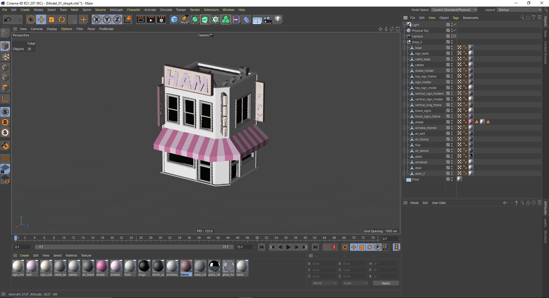 3D model stylized shop - TurboSquid 1574877