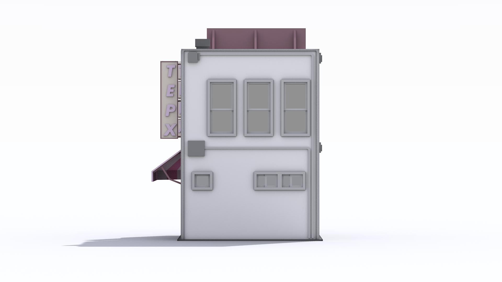 3D Model Stylized Shop - TurboSquid 1574877