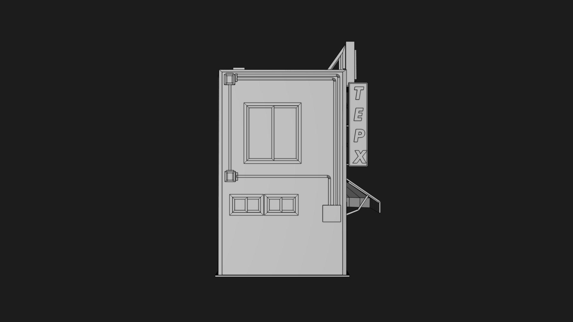 3D Model Stylized Shop - TurboSquid 1574877
