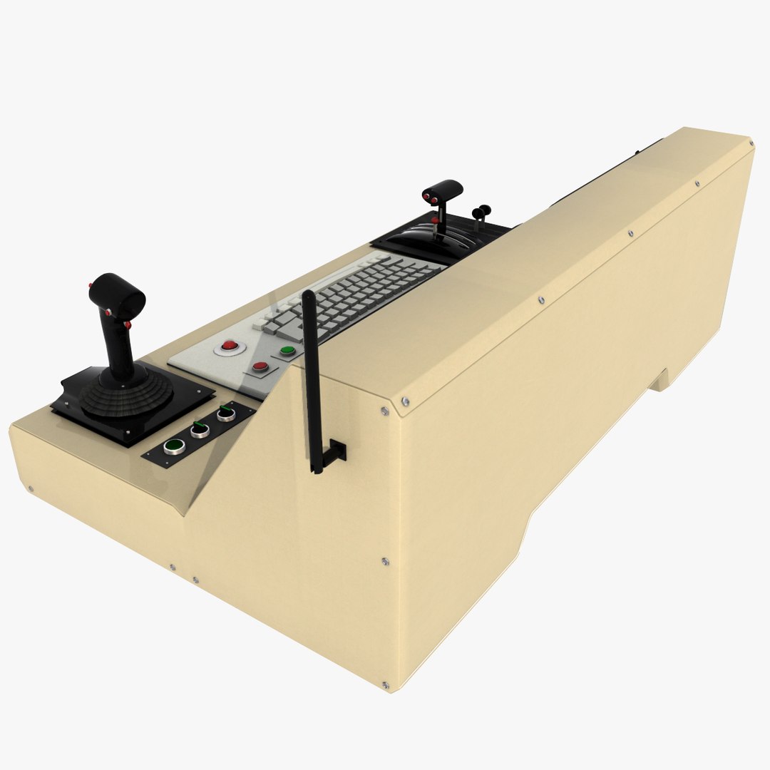 Uav Control Console 3d Model