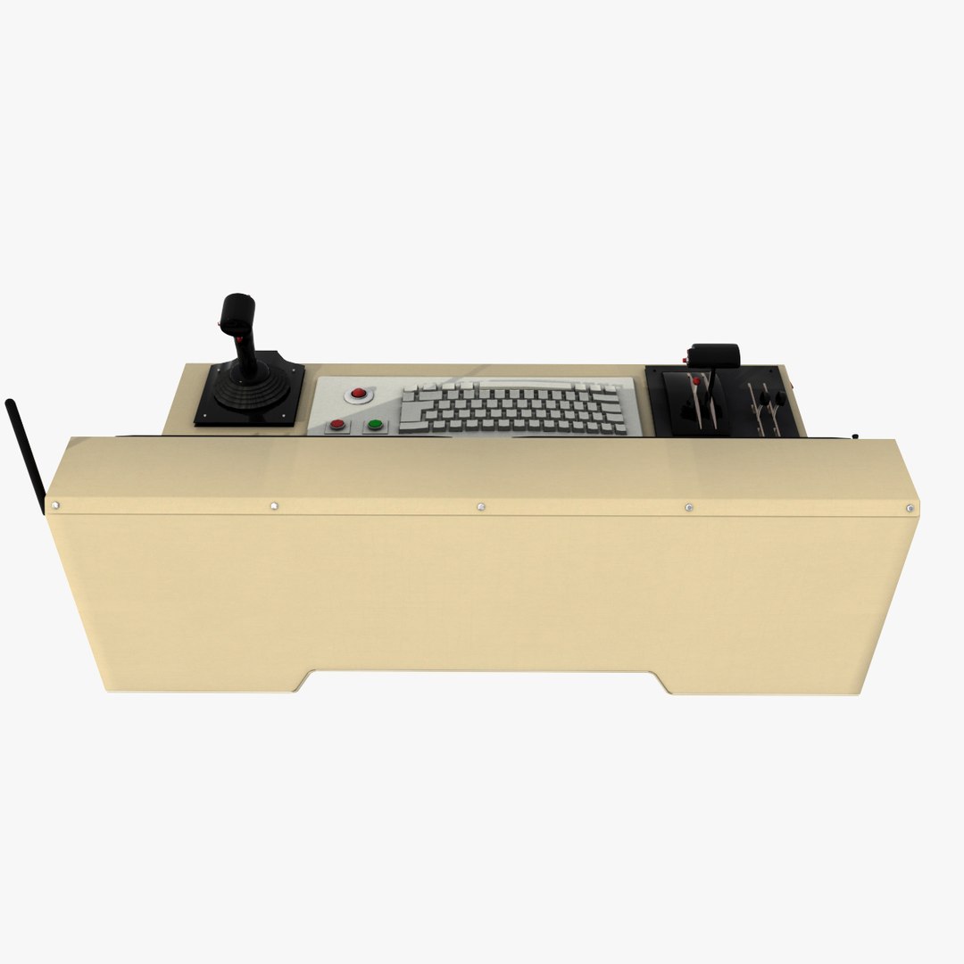 Uav Control Console 3d Model