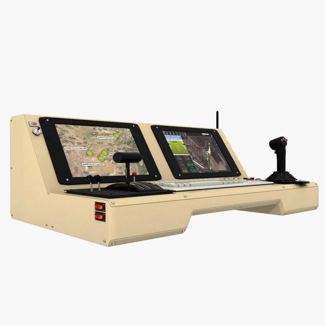 Uav Control Console 3d Model