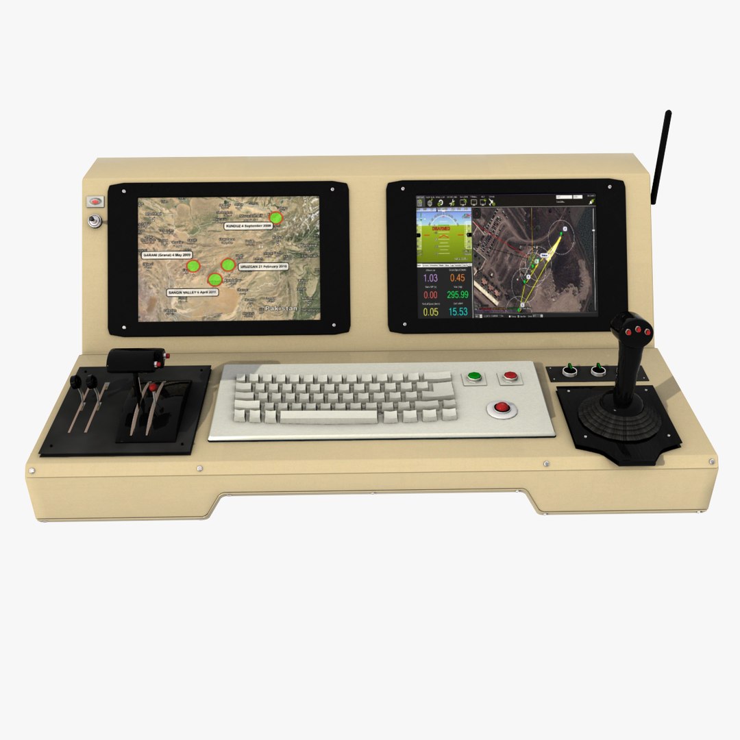 Uav Control Console 3d Model